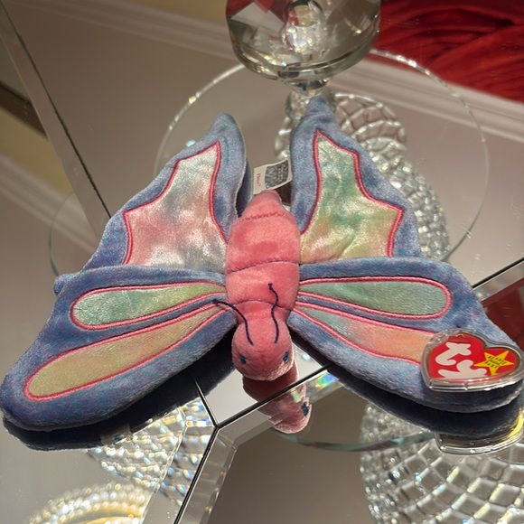 Other | Flitter Ty Beanie Baby Babiesflitter The Butterfly 19995th Gen ...